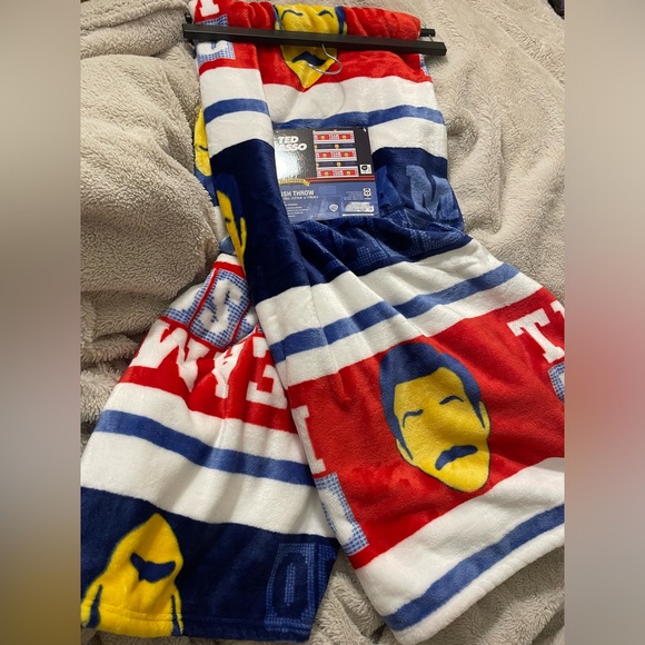 Warner Bros. | Bedding | Nwt Rare Ted Lasso Team Lasso Oversized Plush ...